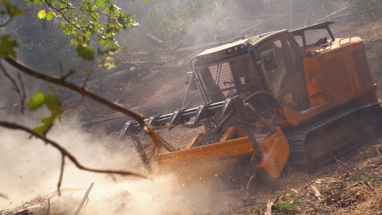 FAE's PT-300: Fuel Reduction and Forestry Mulching in the Sierra Nevada ...