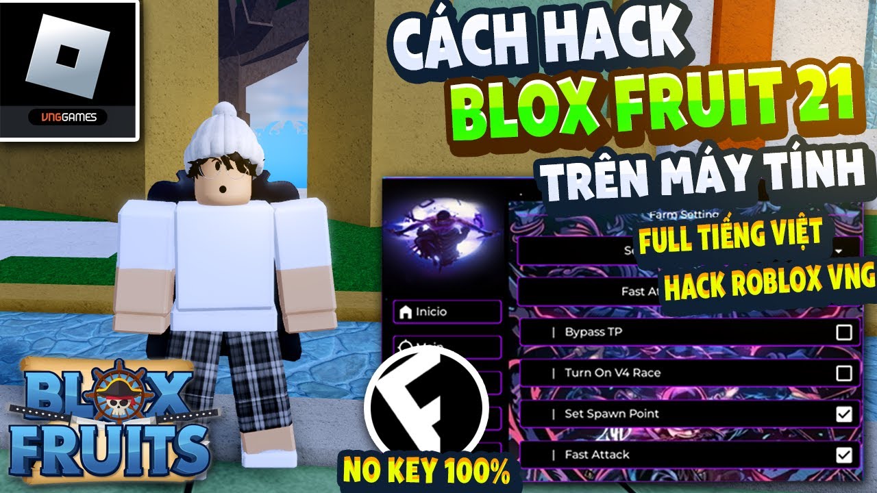 Hướng Dẫn Cách Hack ROBLOX VNG Blox Fruits 21 Trên Điện Thoại MENU ...