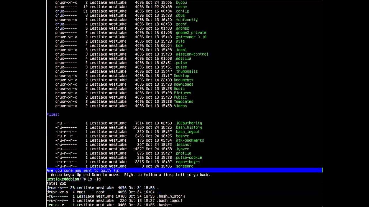 Linux basics in command line, How to use (Part II .2 of .3)(t00) - YouTube