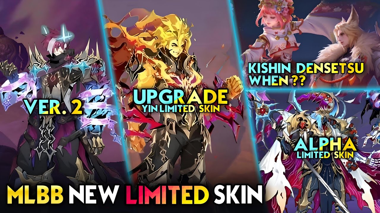 UPGRADE YIN NEW LIMITED SKIN | NEW AUGUST EVENT | ALPHA NEW SKIN ...