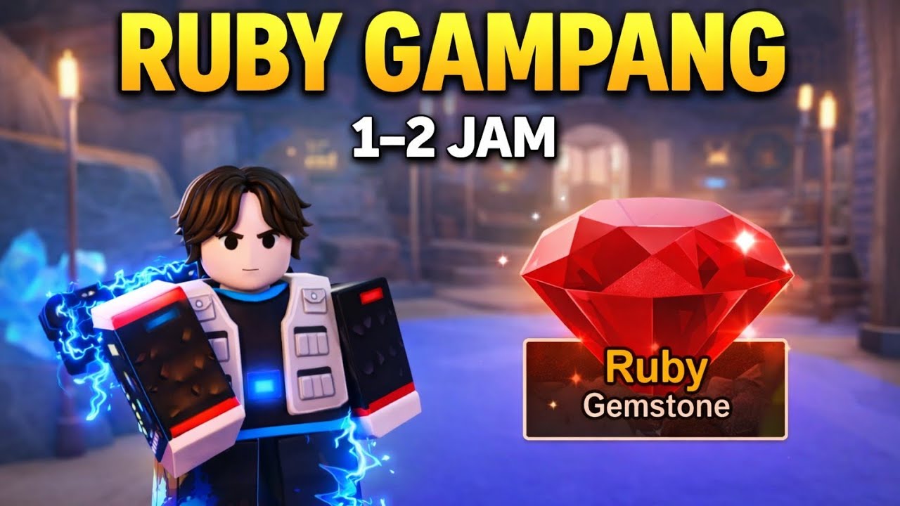 Ruby Gemstone Gampang! 😱 Ini Spot & Setup Terbaik #roblox #fishit ...