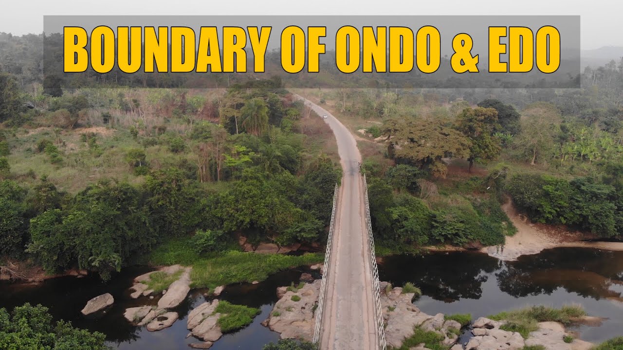 BOUNDARY OF ONDO & EDO STATE I NARROW BRIDGE THAT CAN ONLY TAKE ONE ...