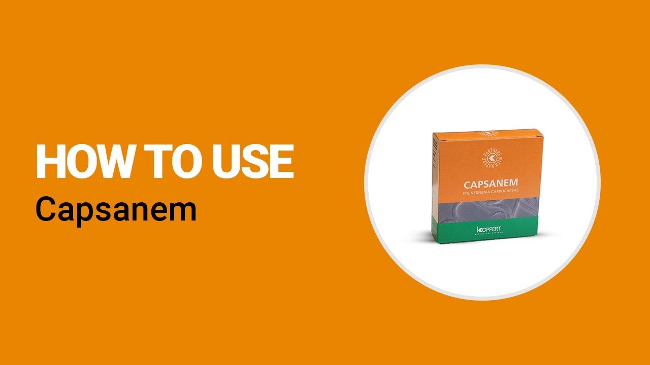 How to use Capsanem from Koppert - YouTube
