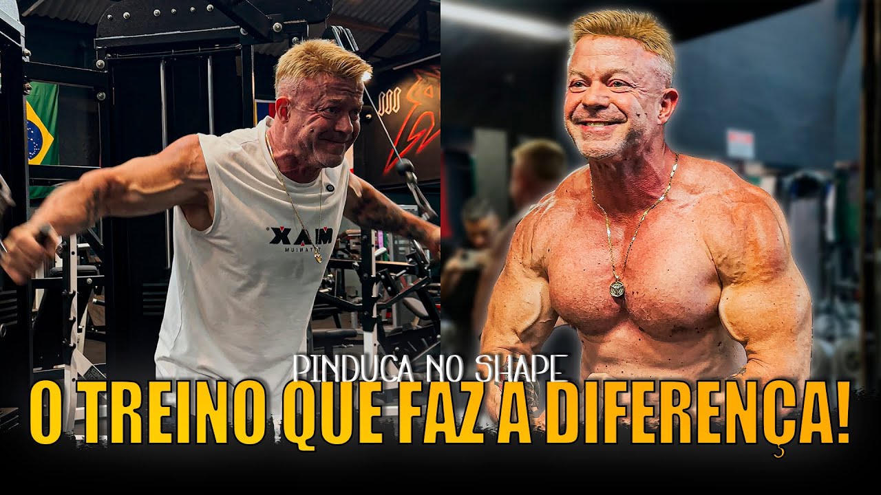 De Volta ao Treino: Pinduca Saca o Shape e Surpreende! - YouTube