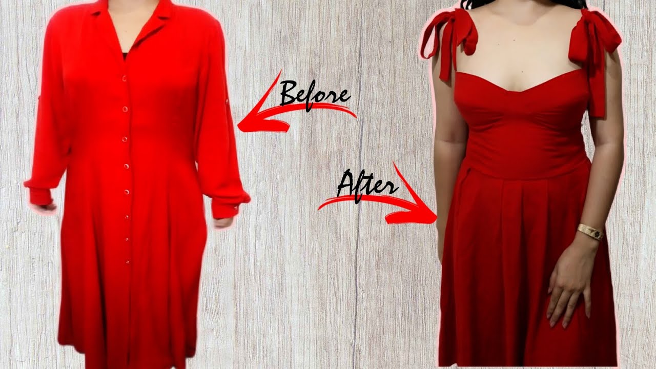 Thrift Flip | Bustier Dress Sewing Tutorial | Thrifted Transformations ...