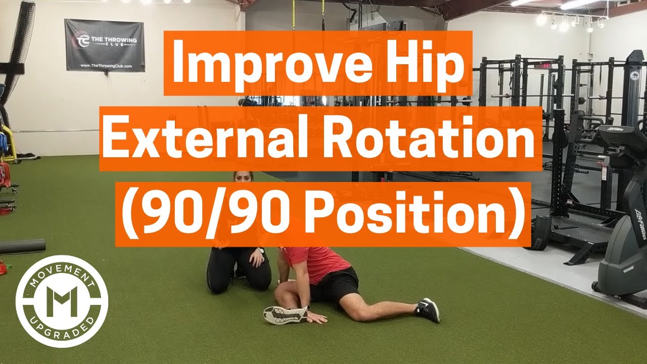 Improve Hip External Rotation Mobility (Hip External Rotation Stretch ...