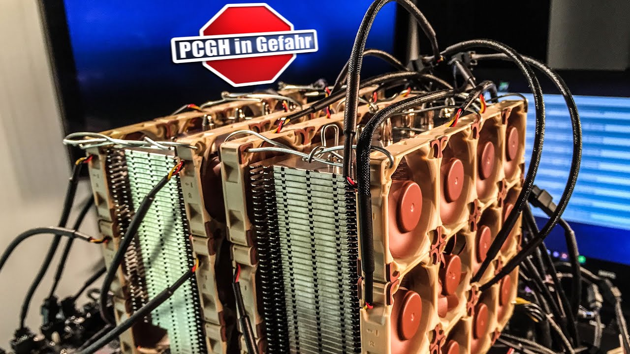 Trailer: CPU-Kühler mit 48 Mini-Lüftern im Test | PCGH in Gefahr - YouTube