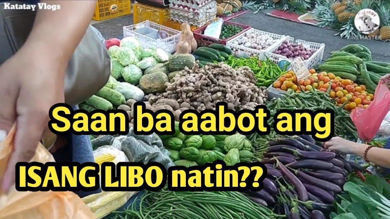 Saan ba aabot Ang pera natin na Isang Libo?Namili kami sa palengke ...