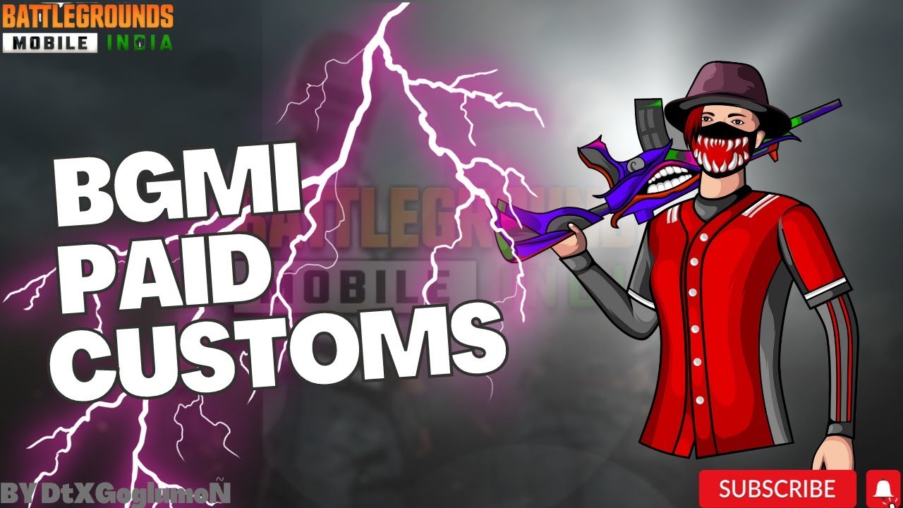 BGMI PAID CUSTOMS||BGMI|| #trending #viral #gamer #bgmi #pubgmobile ...