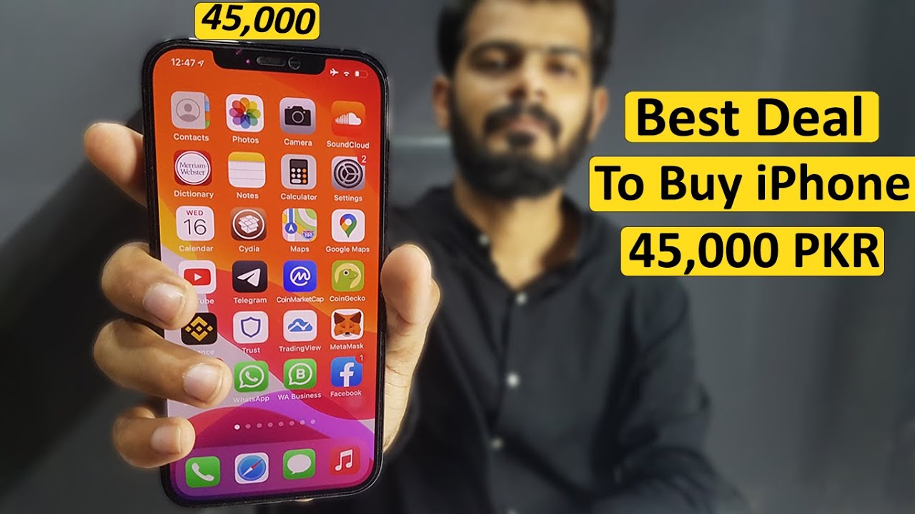 iPhone X In Just 45,000 In Pakistan 2021 |Best iPhone Deal - YouTube