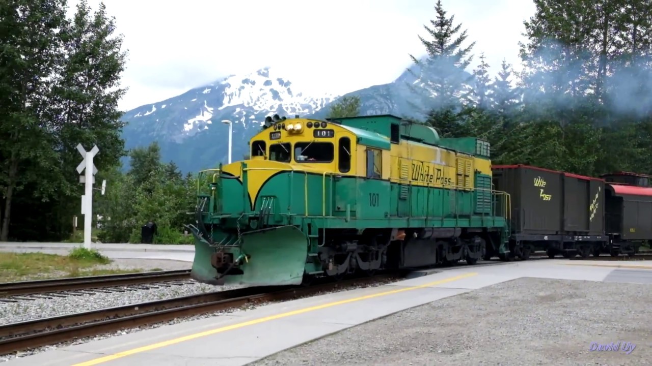 White Pass and Yukon Route trains - YouTube