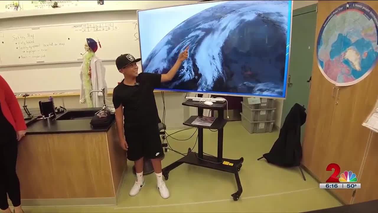 Weather Lab: Begich Middle School 6th graders learn how weather affects ...