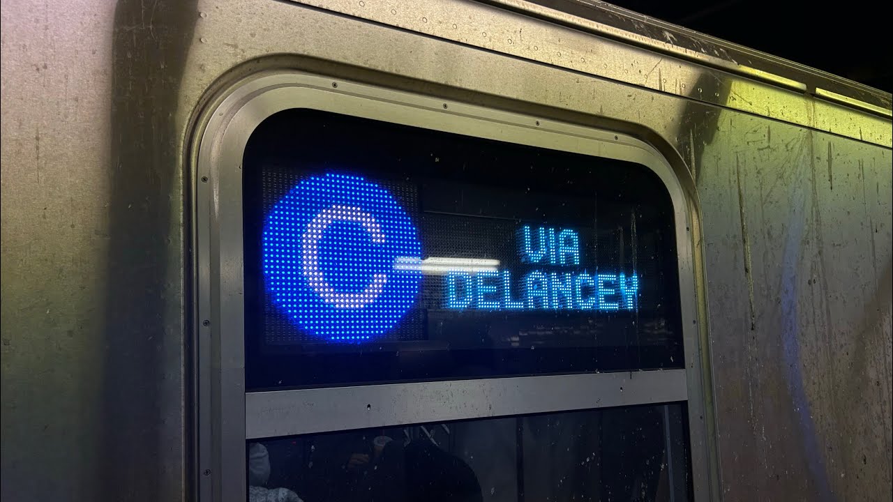 MTA NYCT: Ride on Kawasaki R211T (C) Train from 42 St-PABT to Franklin ...