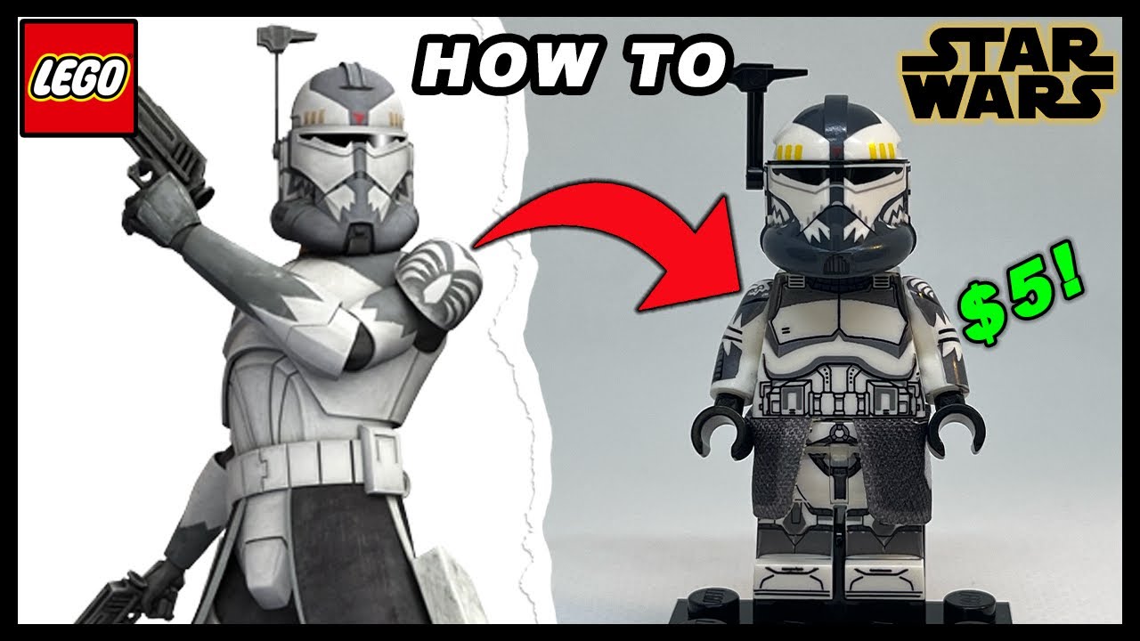 I Made A Star Wars LEGO Commander Wolffe Clone Trooper Custom ...