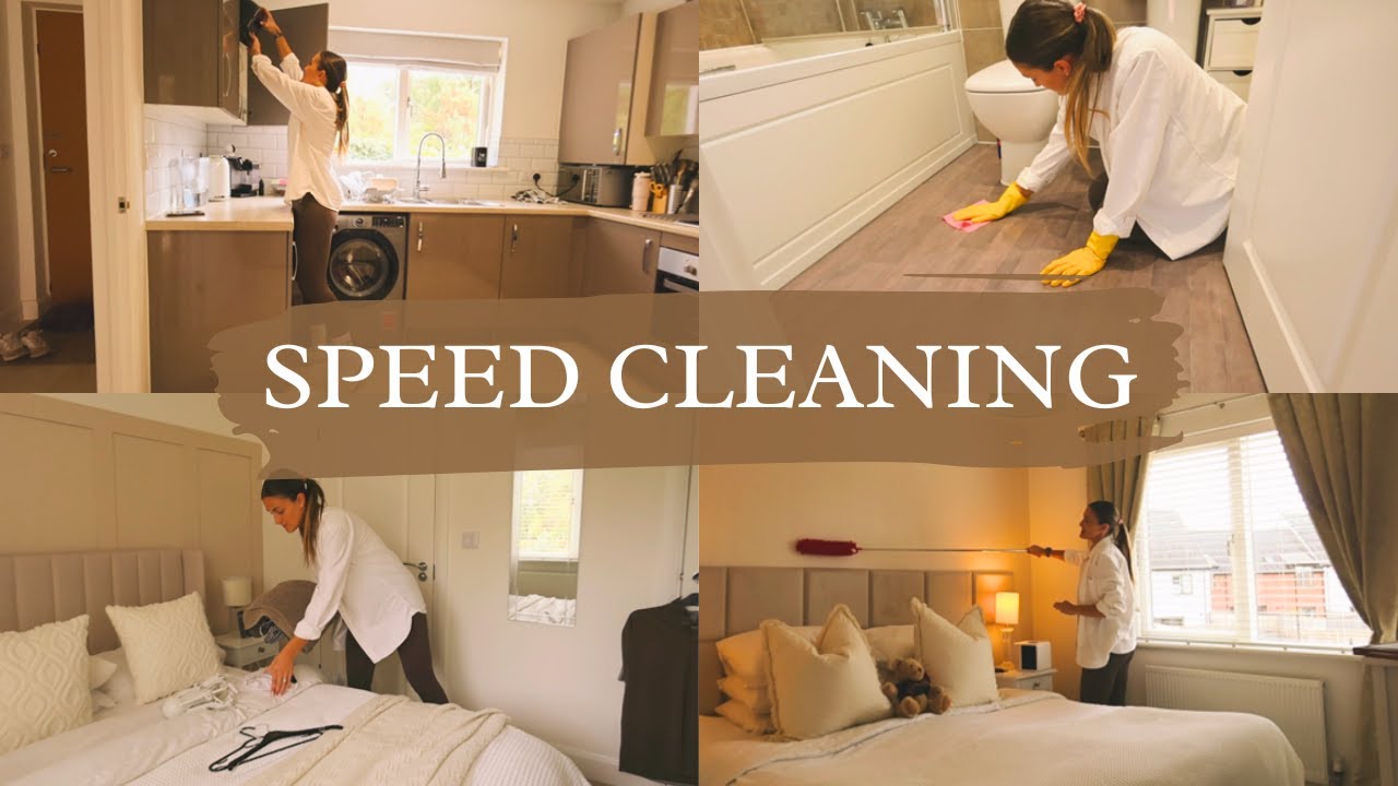 Speed Cleaning Challenge! I Cleaned Every Room in Just 5 Minutes ...