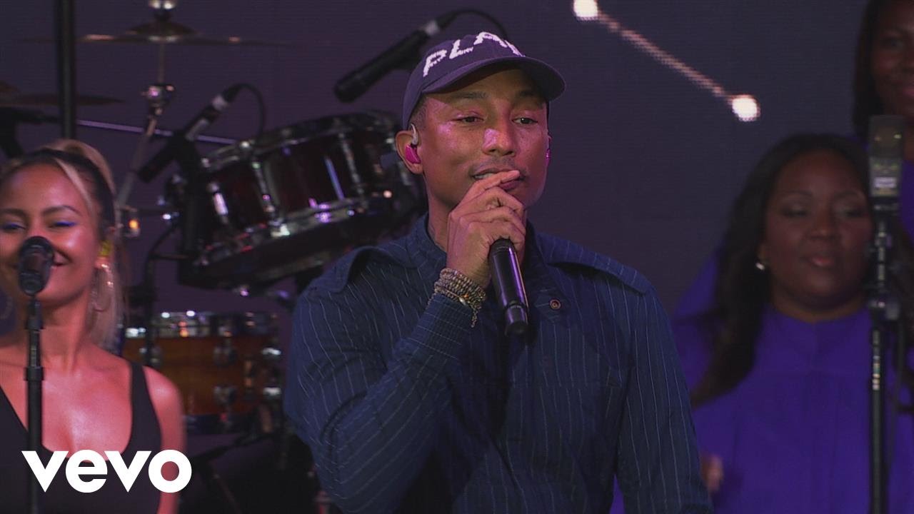 Pharrell Williams - Runnin' (Live at TIFF) - YouTube
