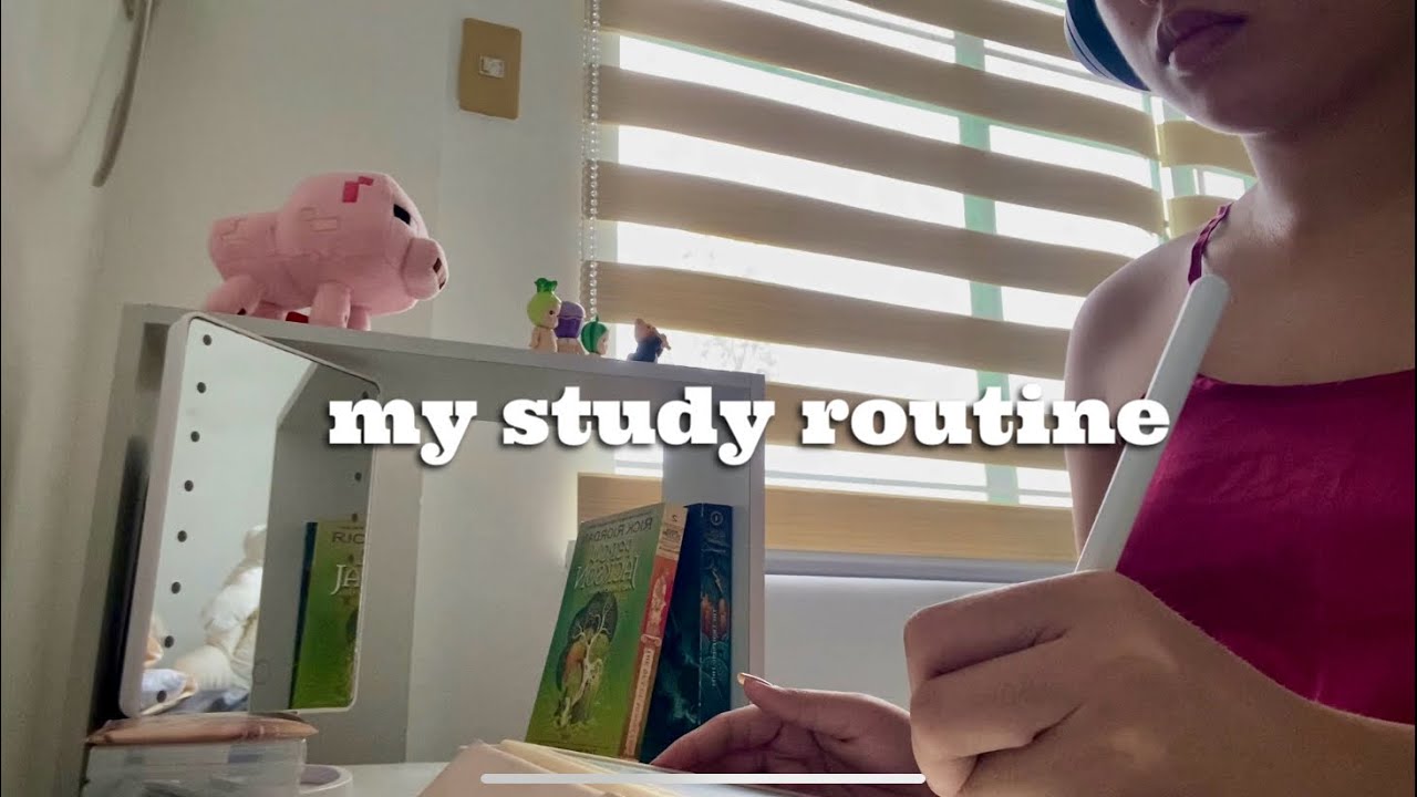 My study routine (BSA edition) - YouTube