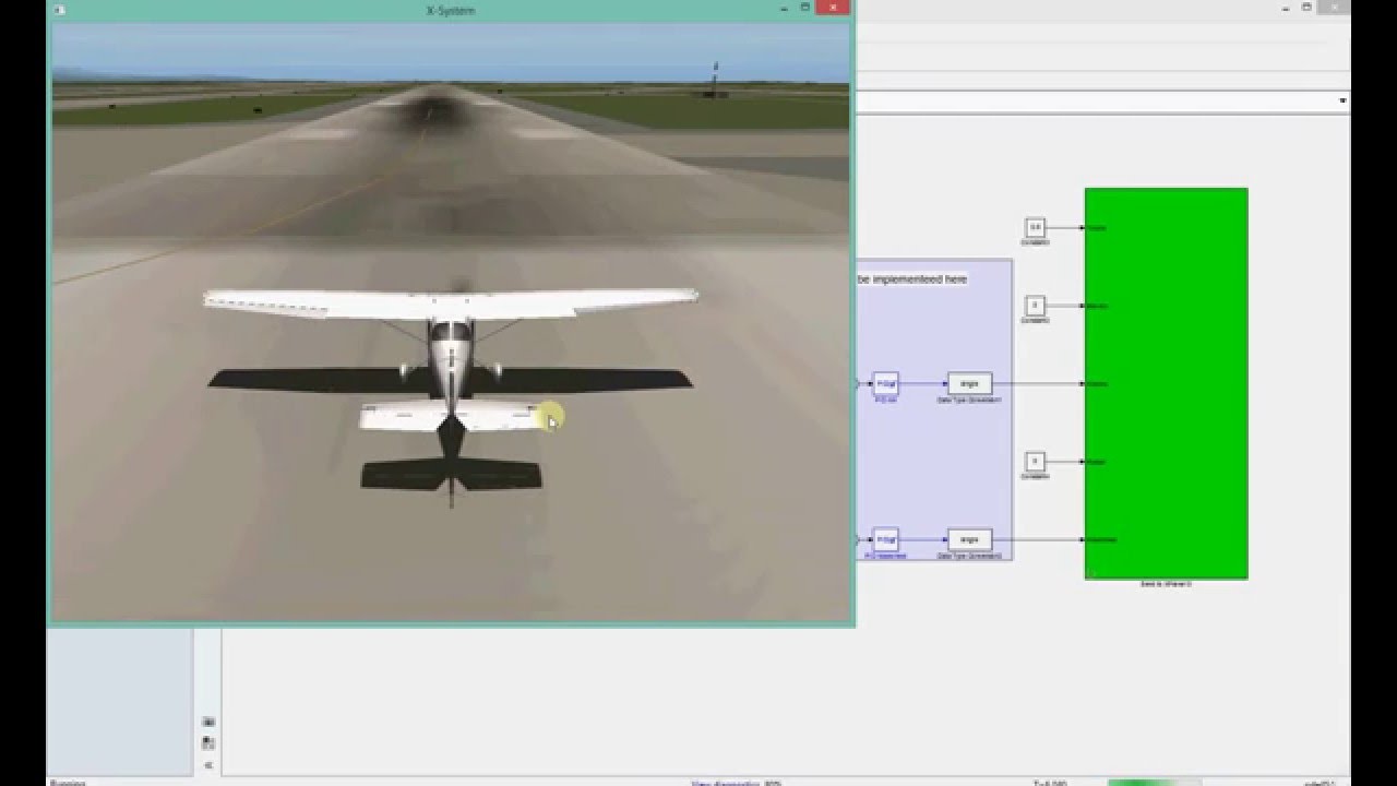X-plane and Simulink - YouTube