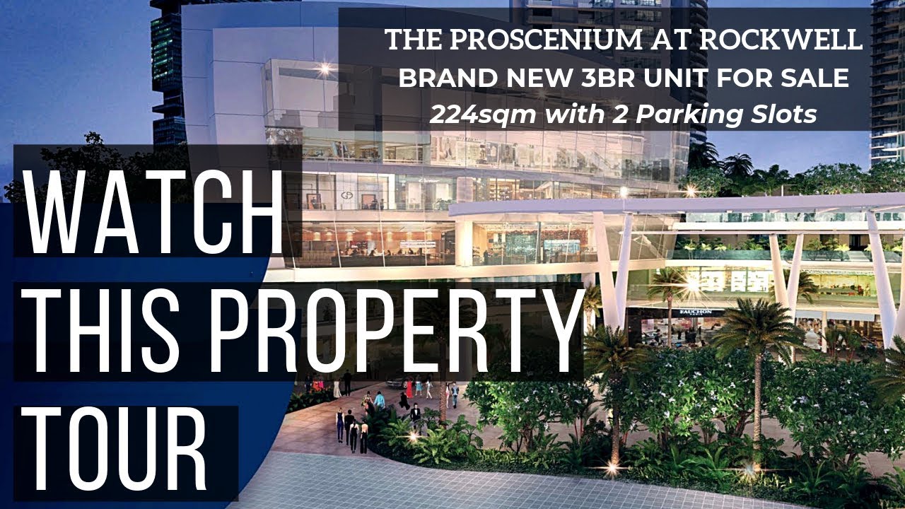 The Proscenium at Rockwell 3BR Condo Unit in Makati City for Sale - YouTube