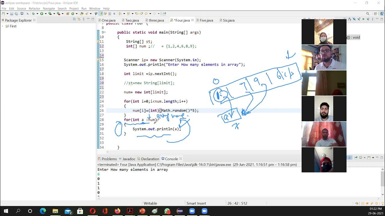 Java Programming Arrays Part b - YouTube