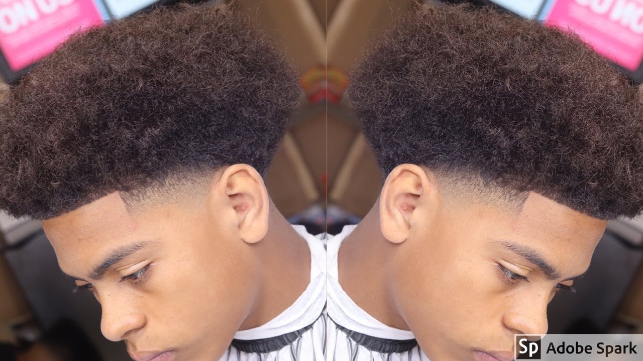 HIGH TAPER AFR0 : HAIRCUT TUTORIAL - YouTube