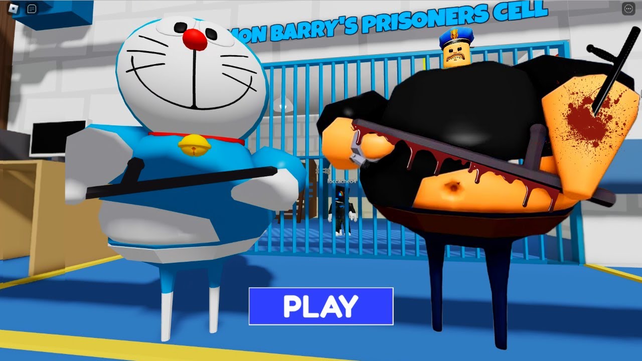 DORAEMON BARRY'S PRISON RUN Obby New Update Roblox FULL GAME - YouTube