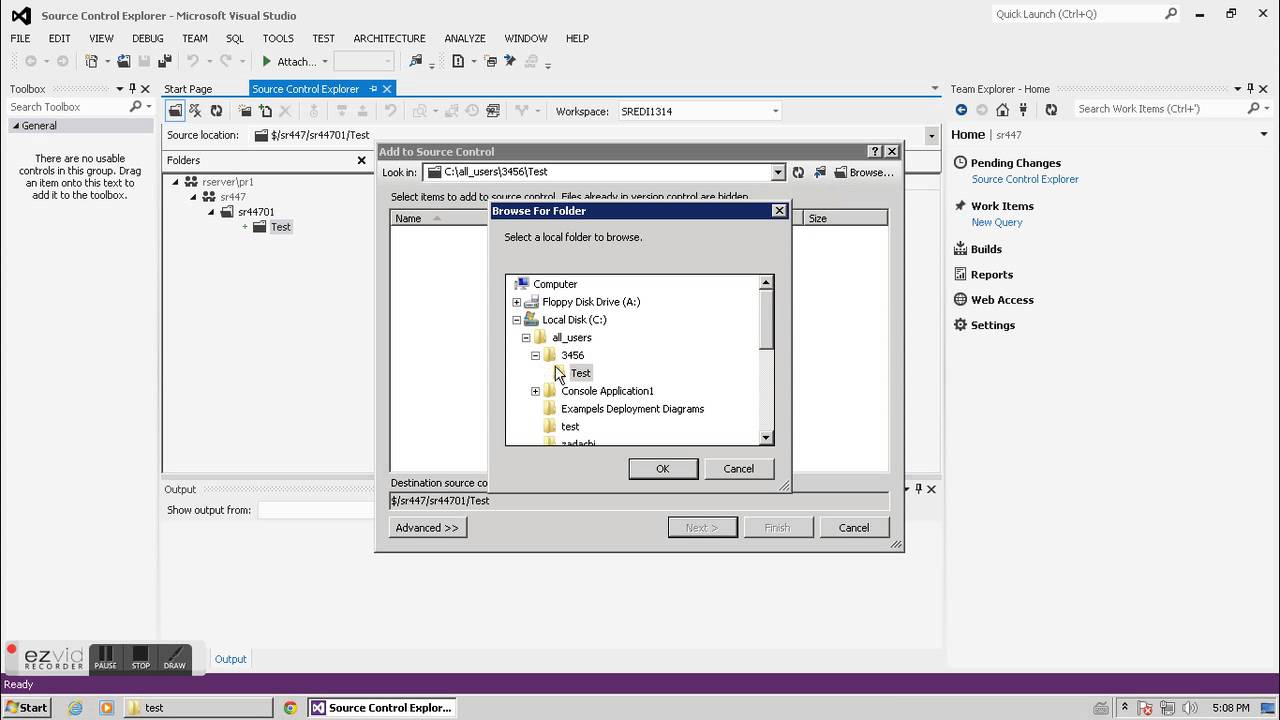 How to work with TFS - YouTube