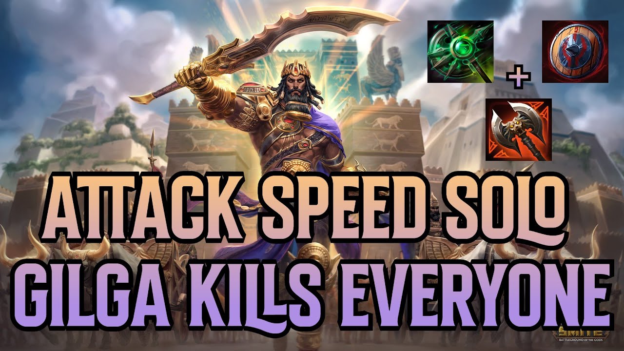 ATTACK SPEED SOLO GILGA KILLS EVERYONE - Learning Conquest - YouTube
