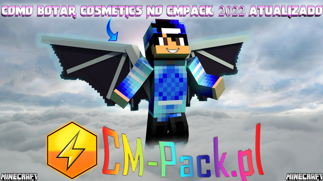 Como botar cosmetics no Cliente CMPACK 2022 Atualizado #capa#asas# ...