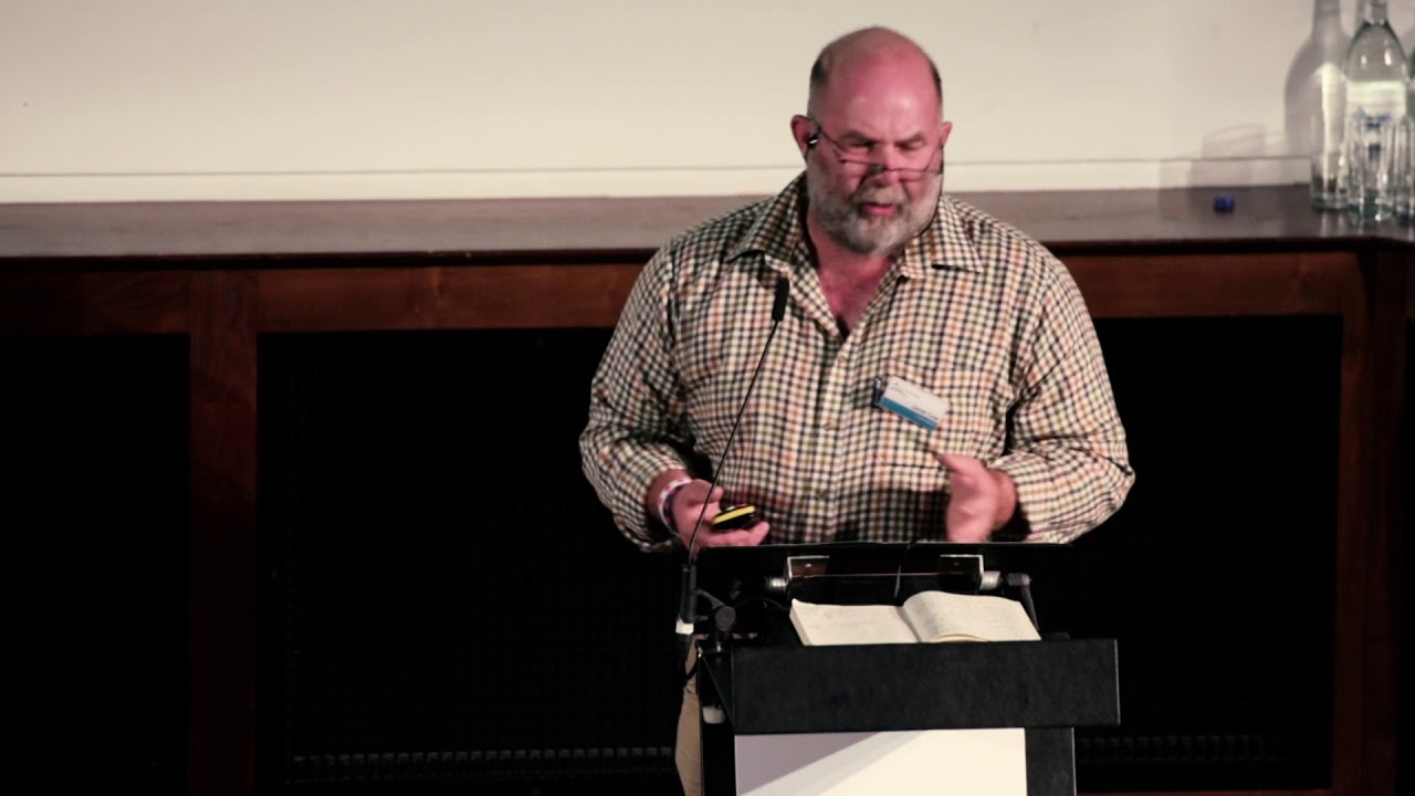 Derek Gow speaking at the Countryside Restoration Trust 25th ...