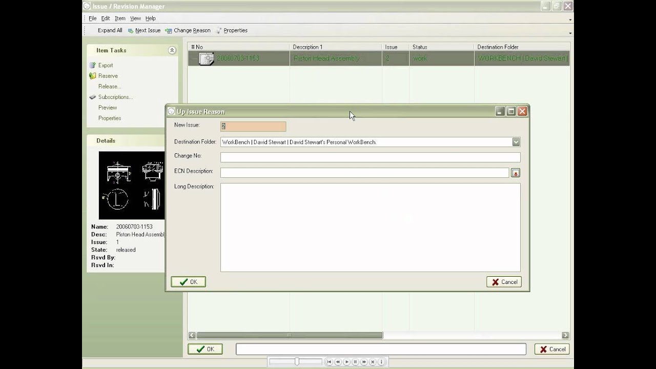 Creo Elements Direct Drafting PDM / PLM in DDM - Drawing Management ...