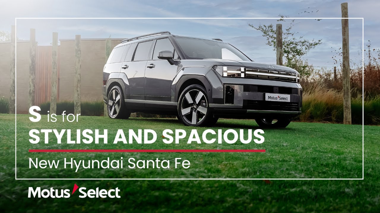 Hyundai Santa Fe: Power, Comfort & Style Unleashed | Motus Select - YouTube
