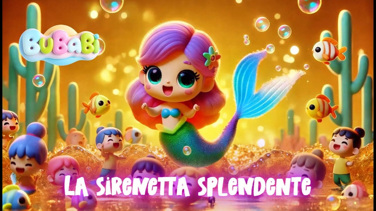 BUBABi – La Sirena Splendente | Canzone Filastrocca Divertente ed ...