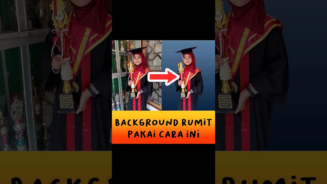 Mengganti Backround Rumit Di Photoshop Editing Photoshopideas Tutorialphotoshop