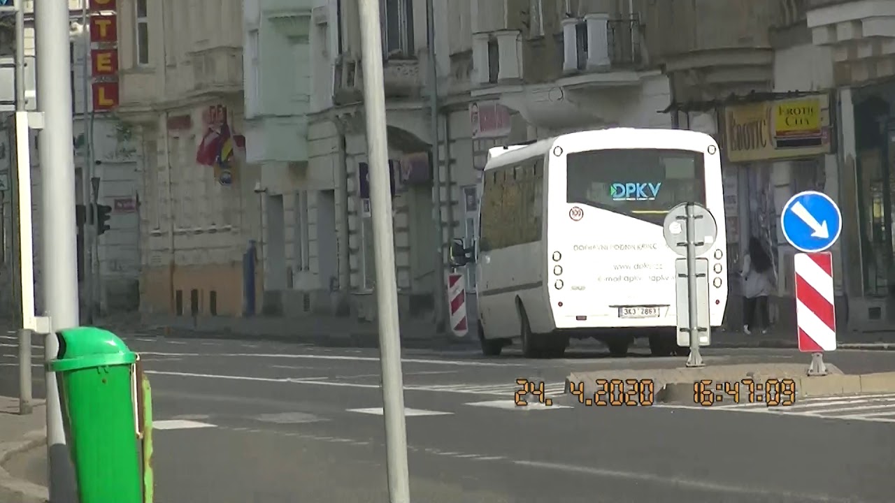 SKD Iveco Stratos LE 37 Dopravni podnik Karlovy Vary 141/2 - YouTube