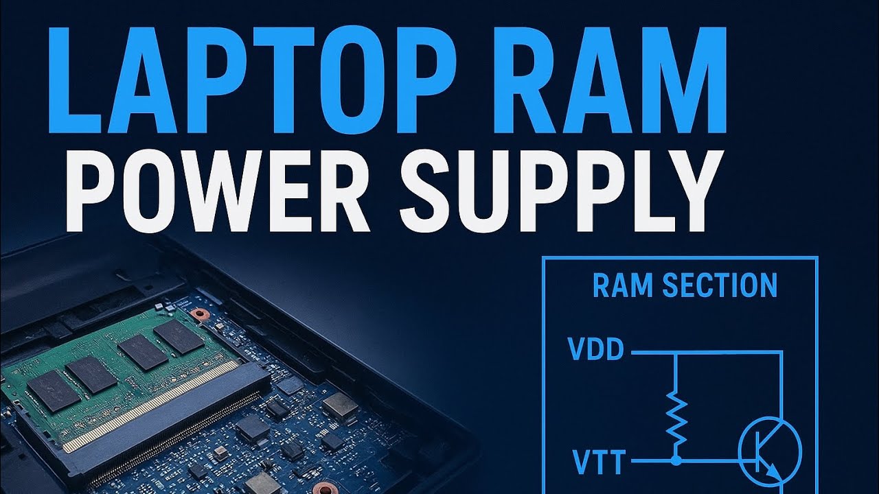 How to Troubleshoot Laptop RAM Power Supply using Schematics Diagram ...