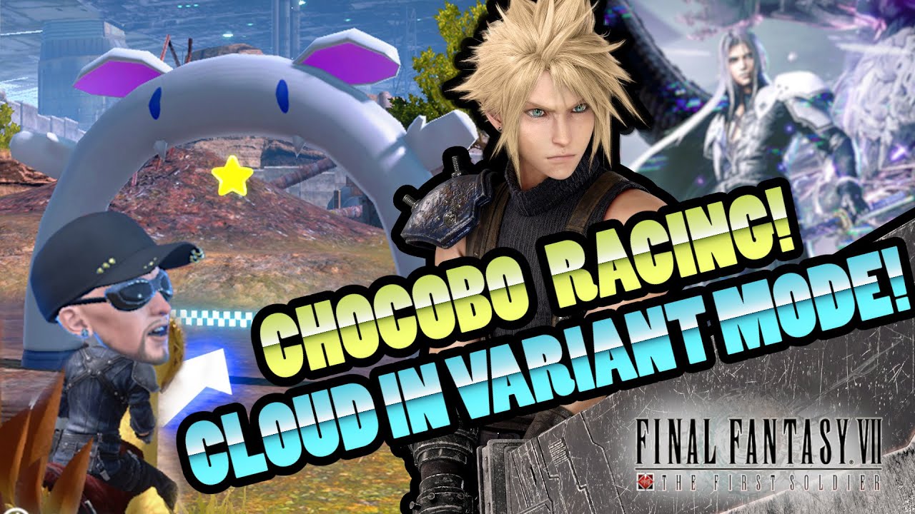 CHOCOBO RACING DETAILS! CLOUD IN VARIANT MODE!? FF7FS UPDATE! - YouTube
