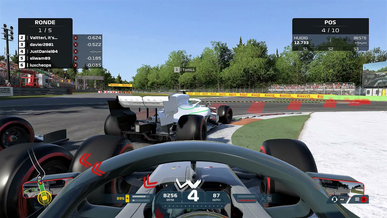 Showing off my true f1 skills - YouTube