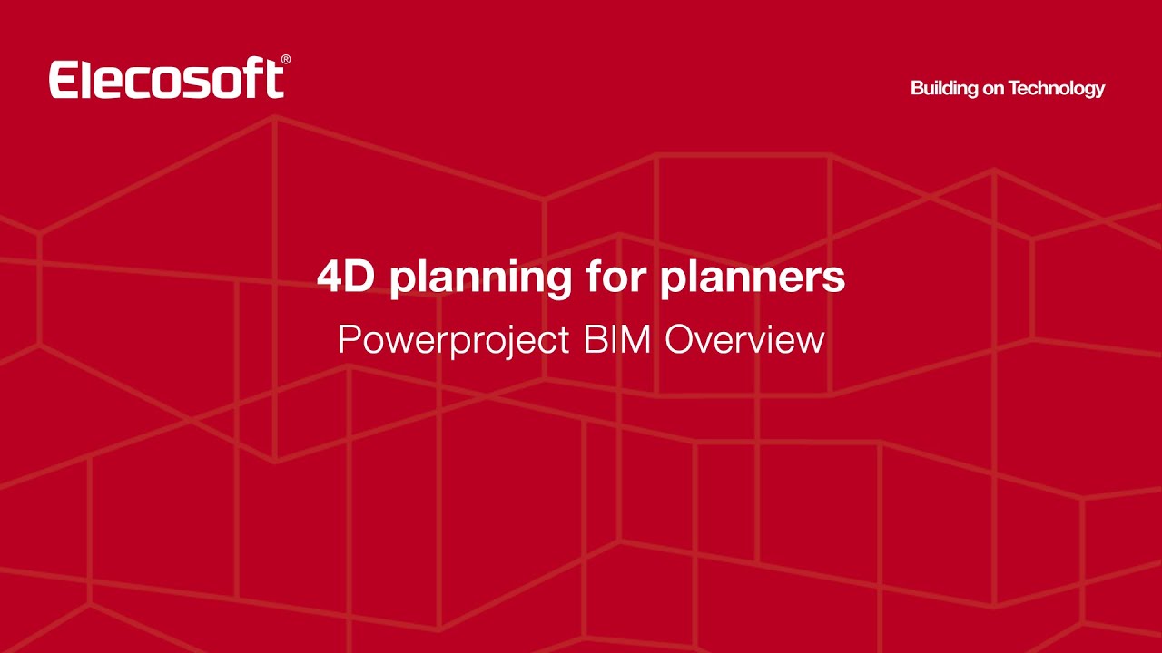 4D planning for planners - Powerproject BIM Overview - YouTube