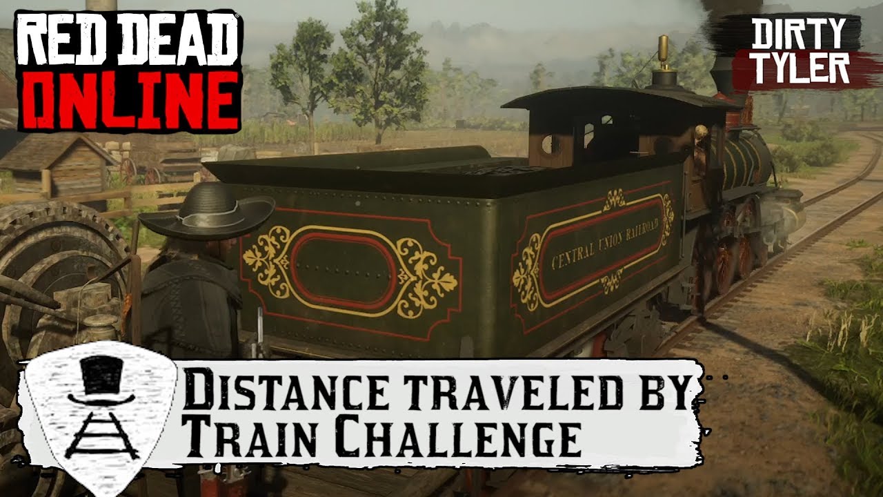 QUICK TIP For Distance Traveled By Train Challenge Red Dead Online ...
