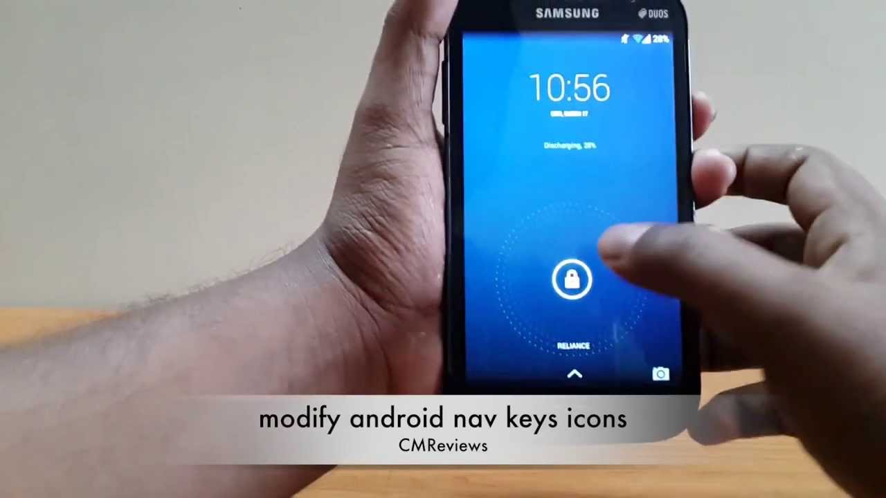 [TUTORIAL] Modify icons of navigation bar [ROOT] - YouTube