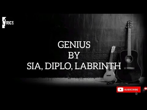 LSD - Genius (lyrics) ft. Sia, Diplo, Labrinth - YouTube
