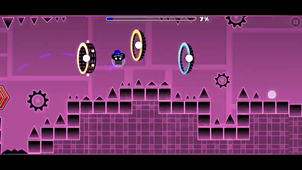 Geometry Dash:Fun Dance Drop Full - YouTube