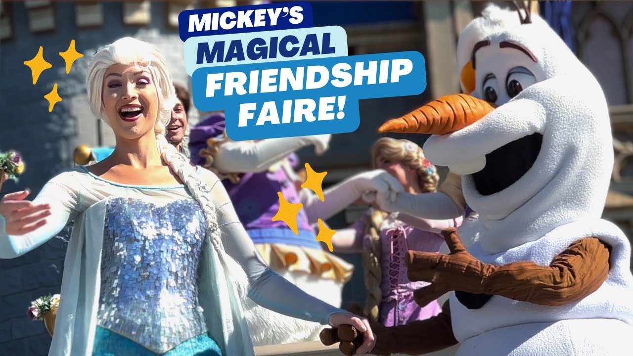 Mickey's Magical Friendship Faire! Entire Show-Front Row! Walt Disney ...