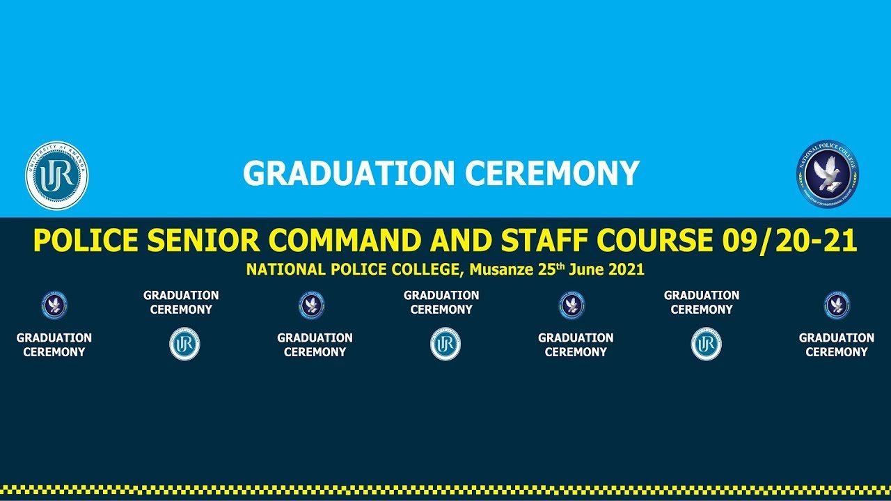 🔴 LIVE : Graduation ceremony of Senior Command and Staff Course Rwanda ...