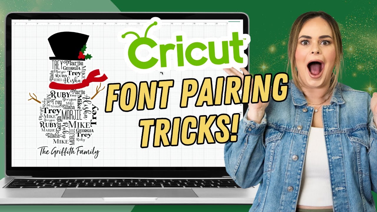 How To Fill Shapes With Words Easily Using Design Space + Font Pairing ...