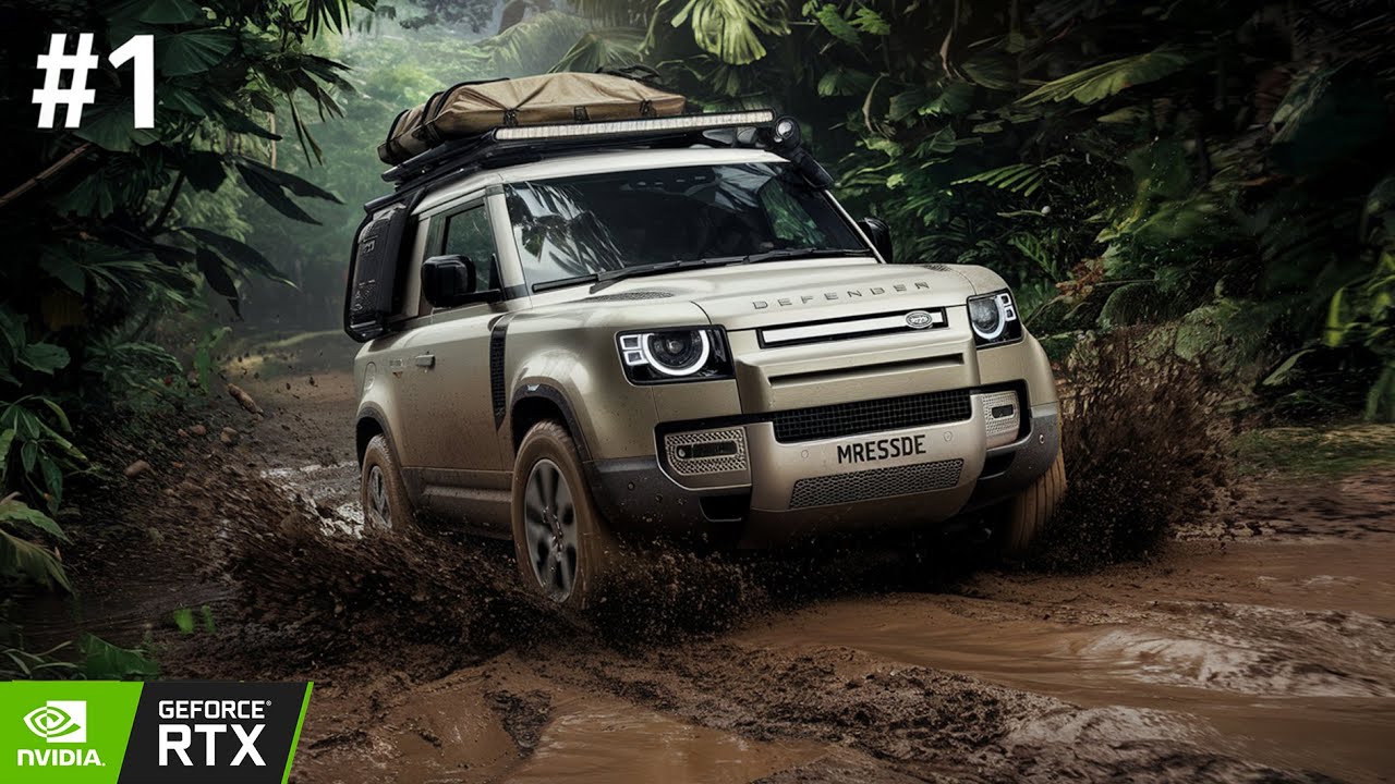 We Finally Off-Roaded The Land Rover Defender BeamNG Drive #1 - YouTube