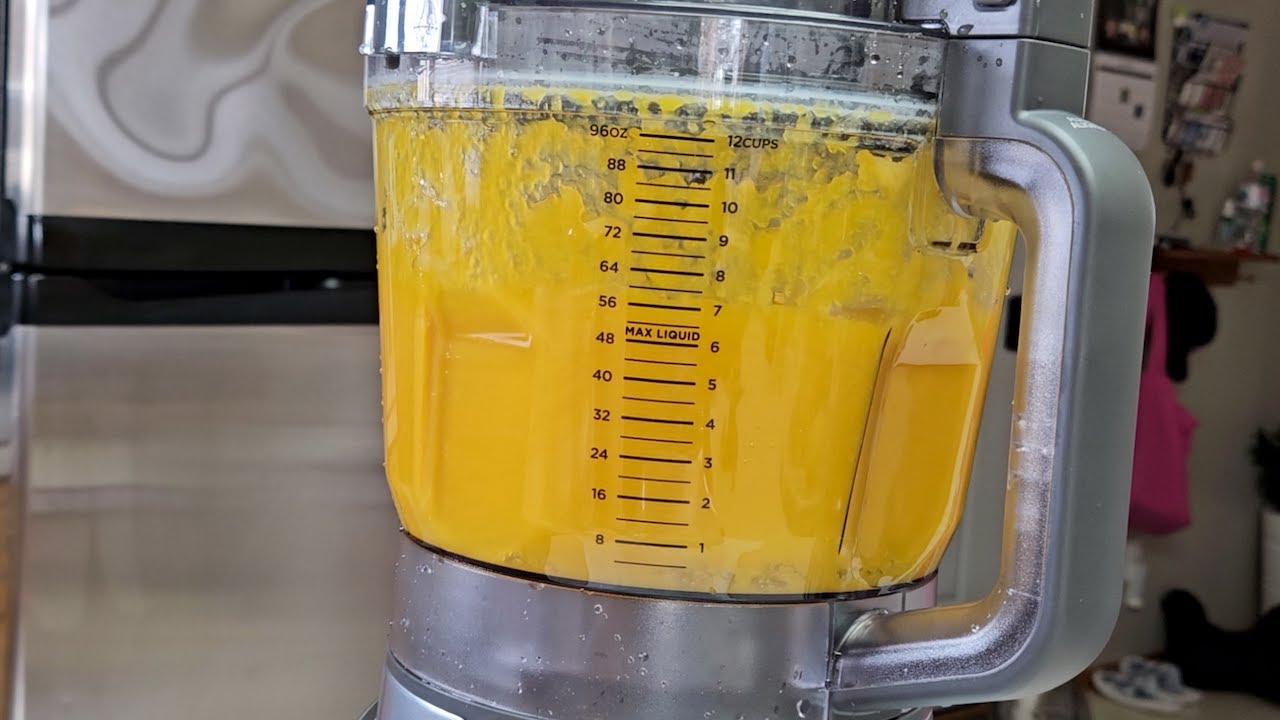 NINJA food processor shred and puree - YouTube