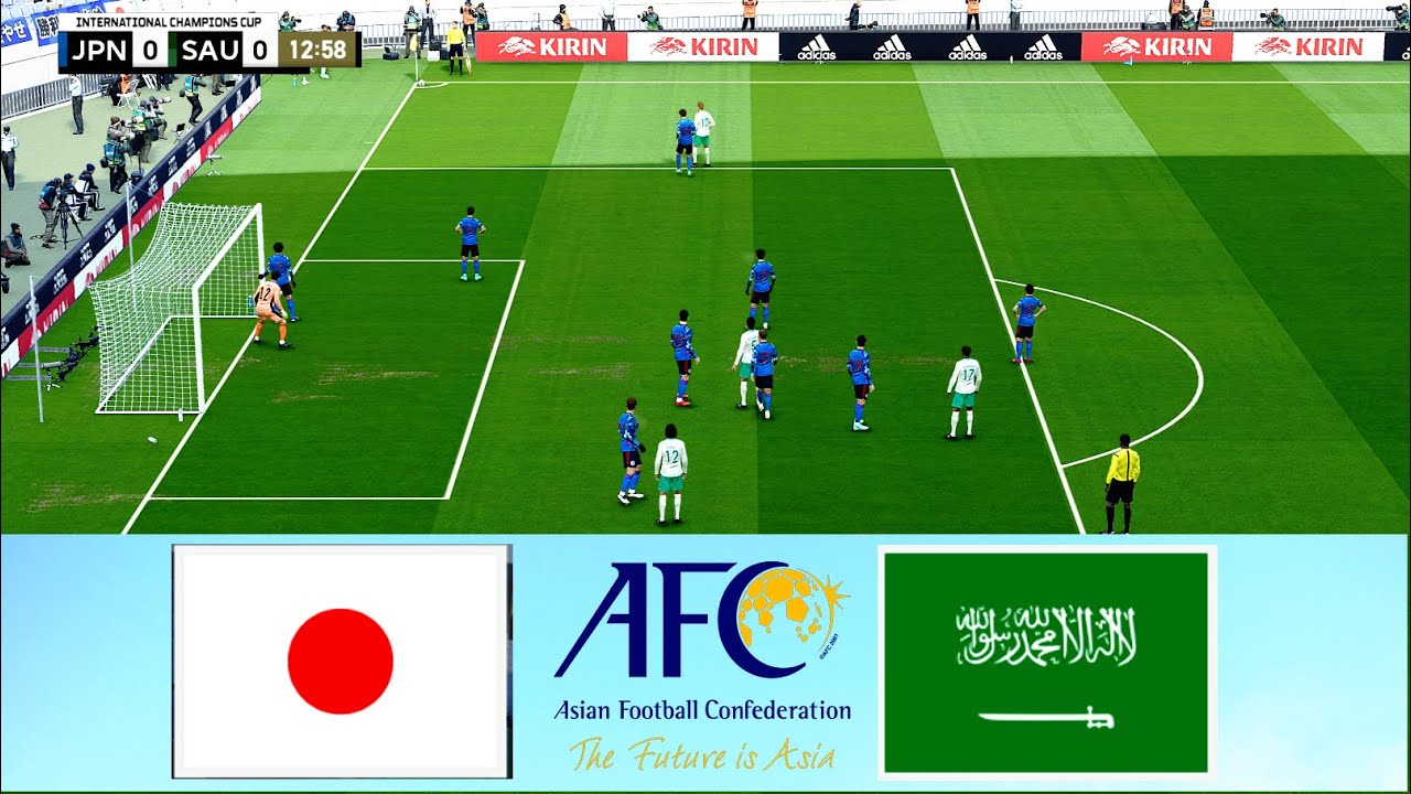 Japan vs Saudi Arabia [2-0] AFC 2022 FIFA - World Cup Qualifiers - Full ...