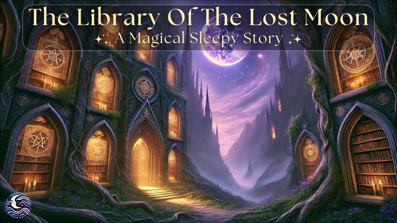 The Library of The Lost Moon | A Magical Bedtime Story - YouTube